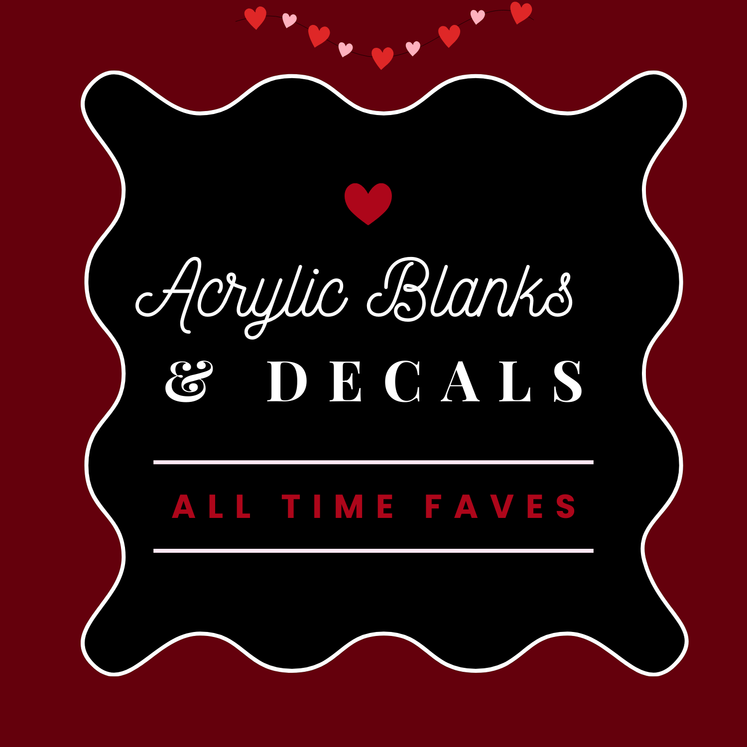 Acrylic Blanks & Decals – Page 4 – Melanin Crafting